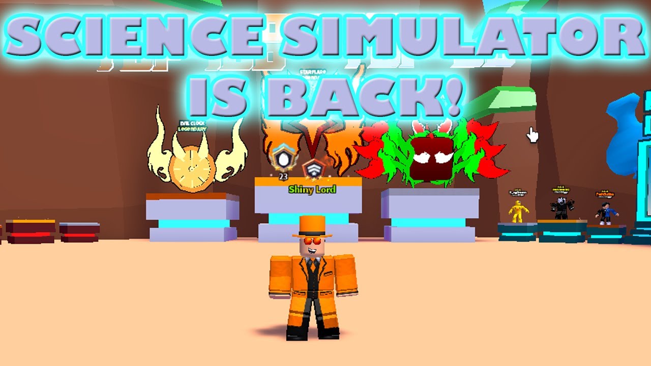 SCIENCE SIMULATOR IS BACK - Roblox Science Simulator - YouTube
