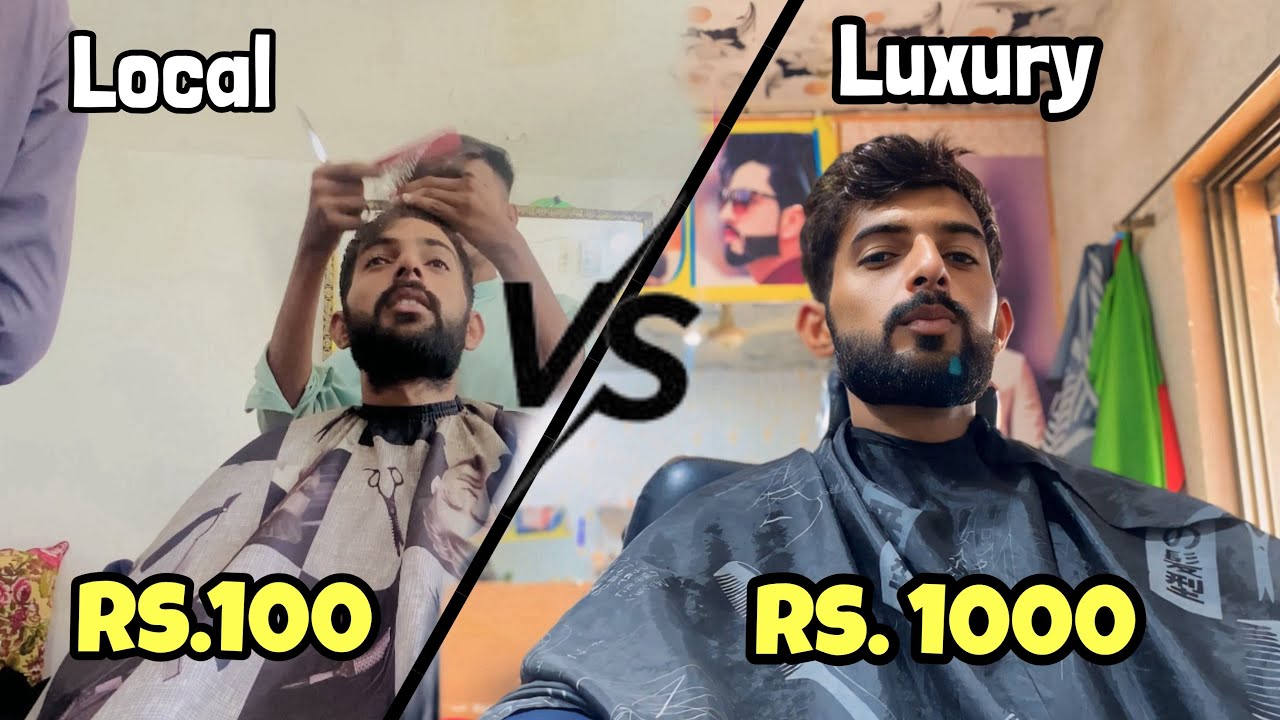 Who is best salone Local or luxury | Sunny vlogger - YouTube