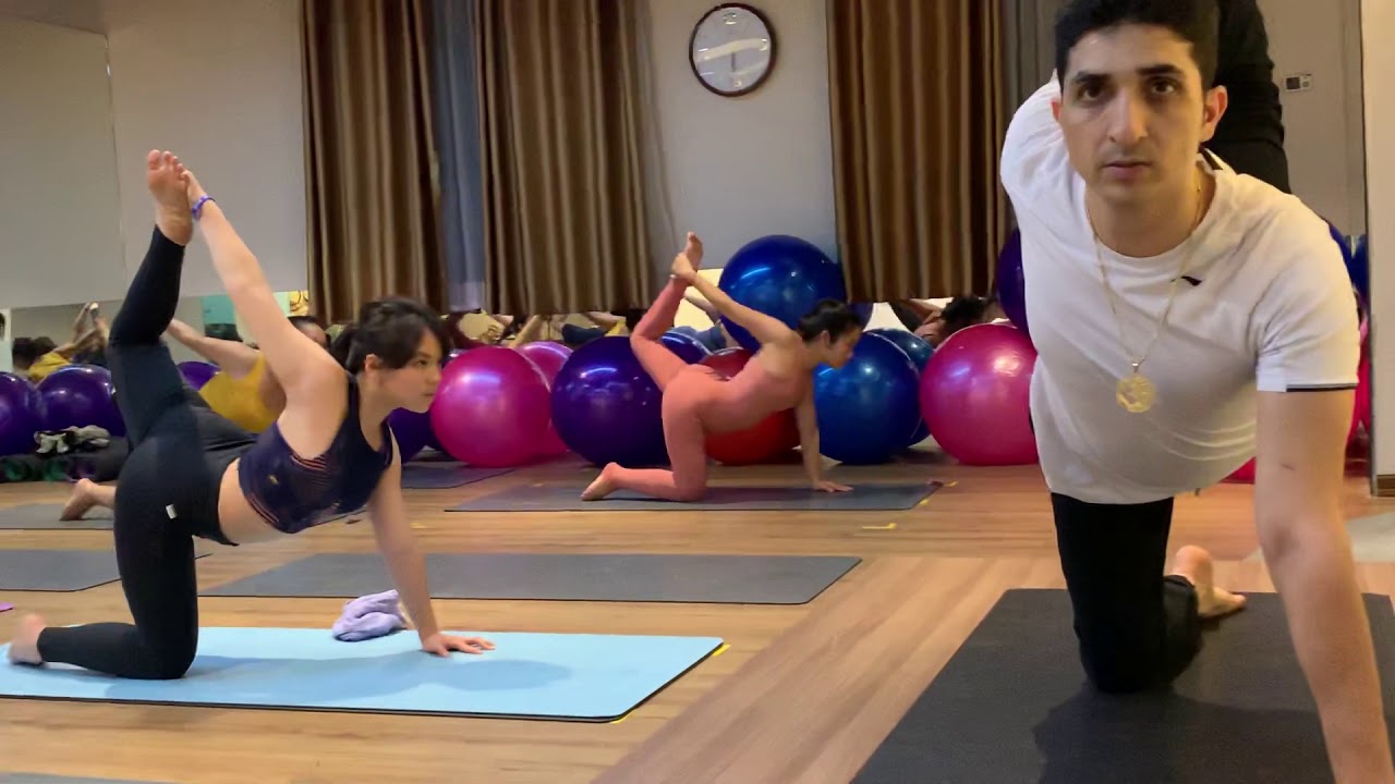 Hatha yoga By Master Ajay part -2 in Jai yoga - YouTube