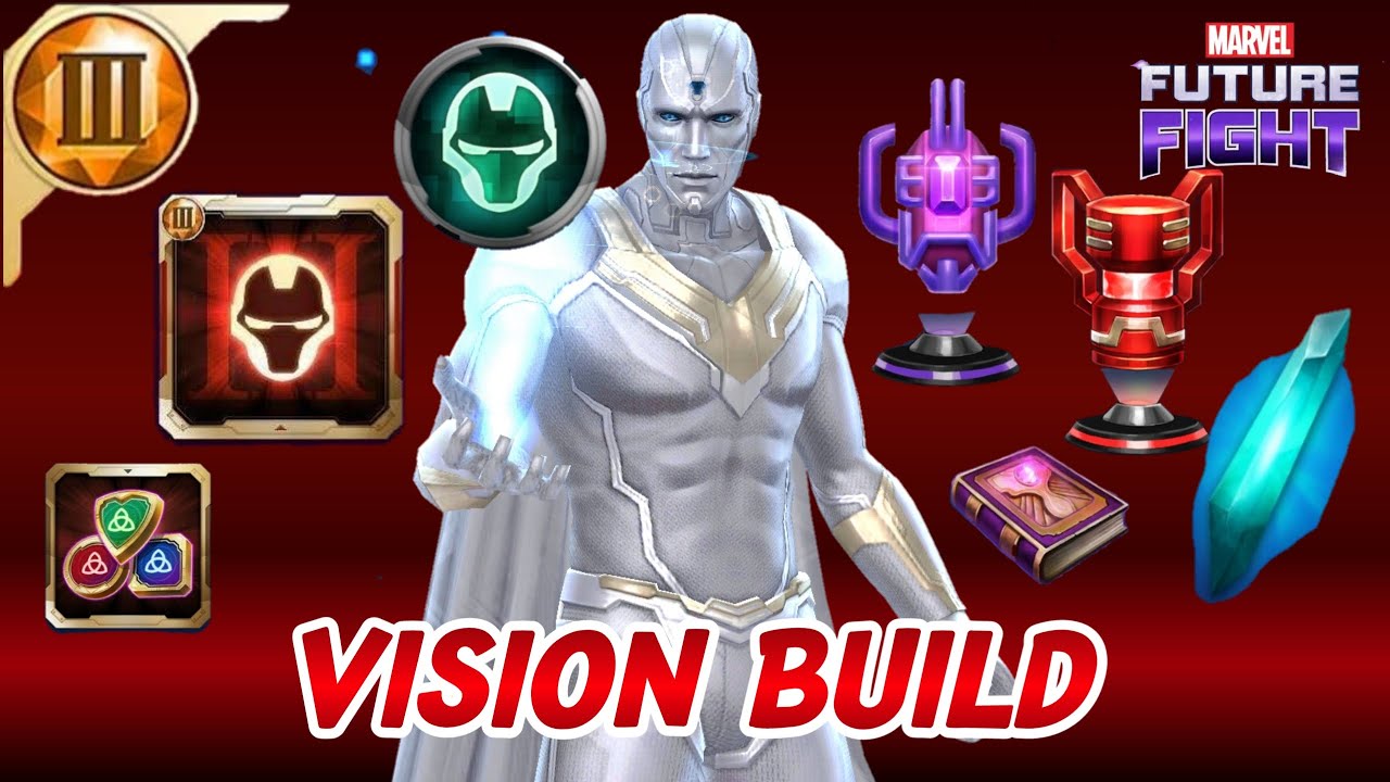 Vision Build | How to Build Vision MFF | Marvel Future Fight - MFF ...