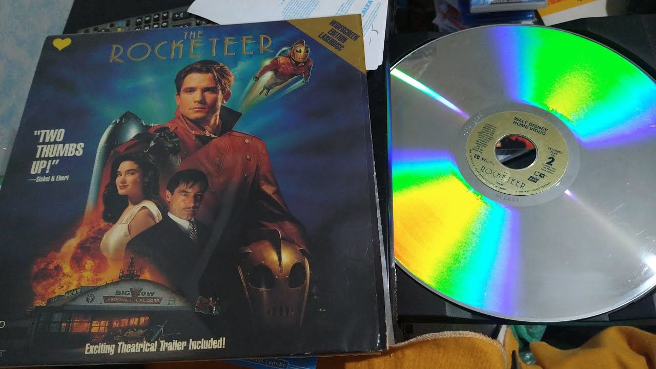 The Rocketeer Laserdisc - YouTube