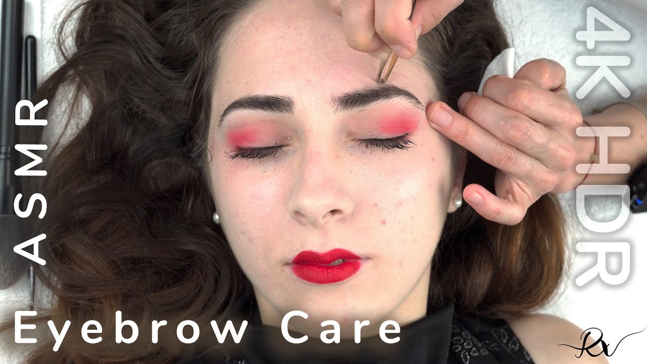 [ASMR] Eyebrow Care *Jane* - YouTube