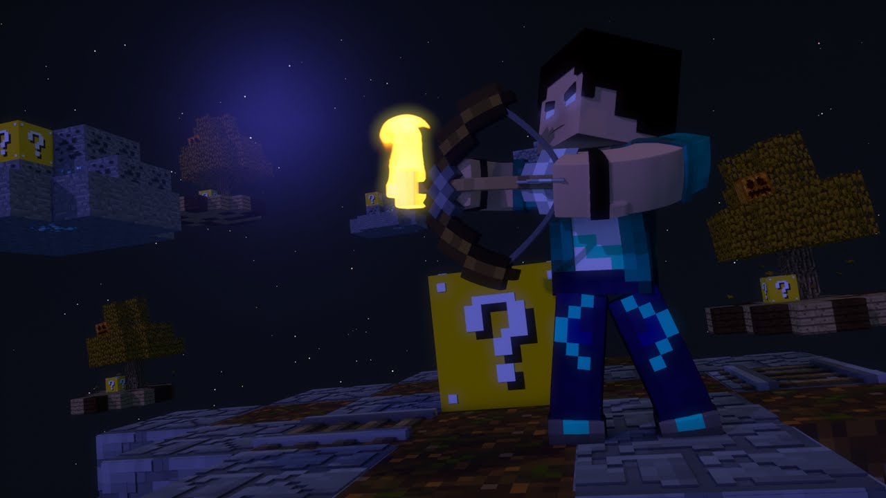 Minecraft - DROPPER LUCKY BLOCK MORE BOWS - Mini-Game - YouTube