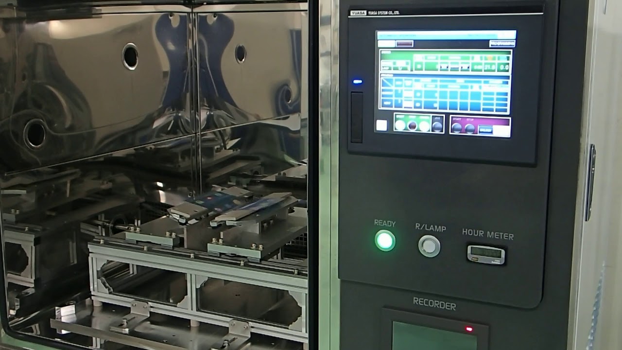 Bayflex Yuasa - Product video FSC-90 folding mechanism in environmental ...