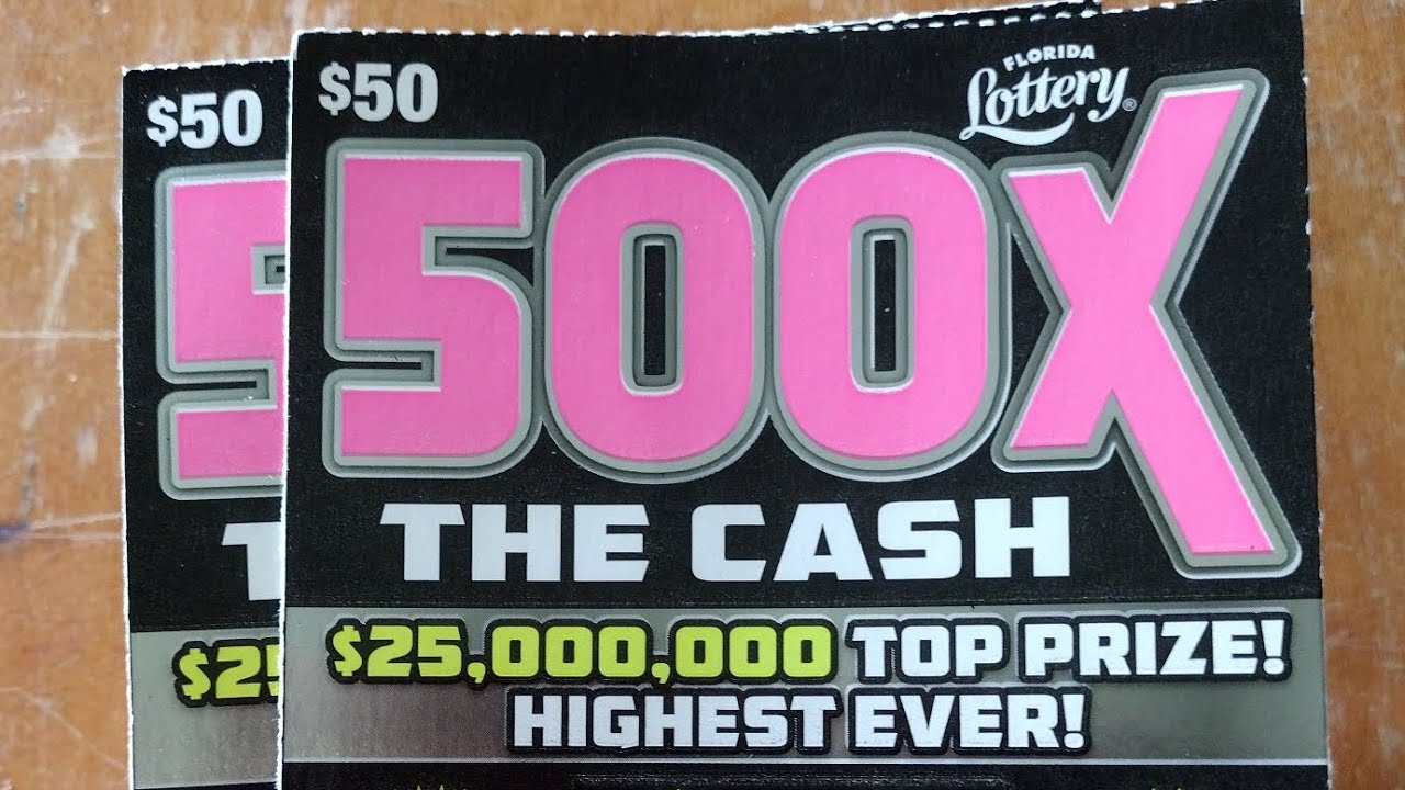Trying my luck again on the biggest scratcher currently in Florida ...