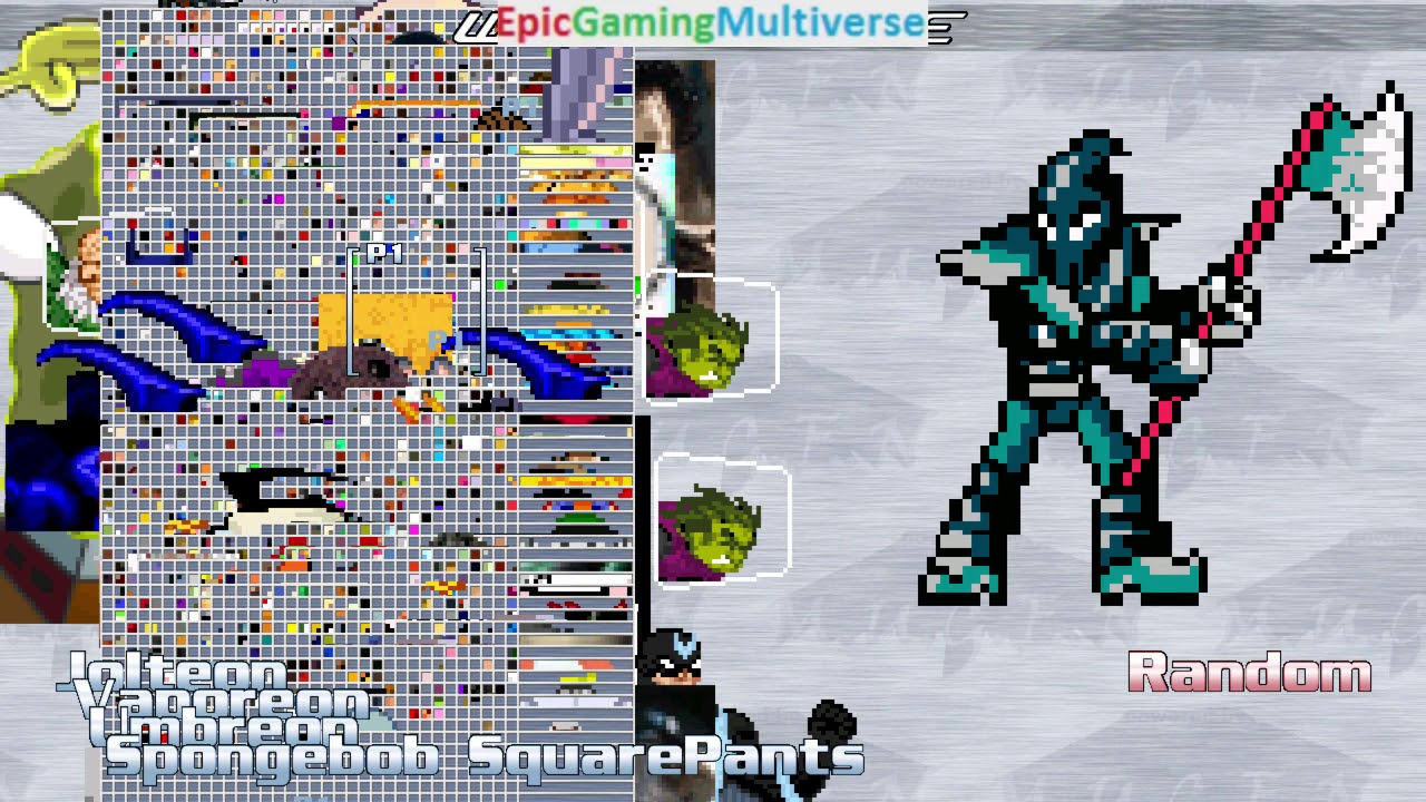 Pokemon Of Eevee Evolutions And SpongeBob SquarePants VS Samurai Jack ...