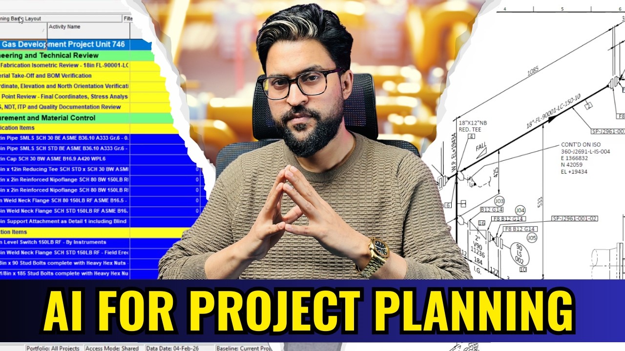 How to Structure Discipline-wise WBS Directly from Piping Drawings with ...
