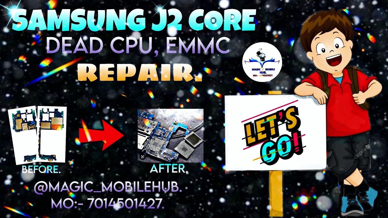 Samsung J2Core Cpu Emmc Repair" How to Repair Cpu Emmc J2Core - YouTube