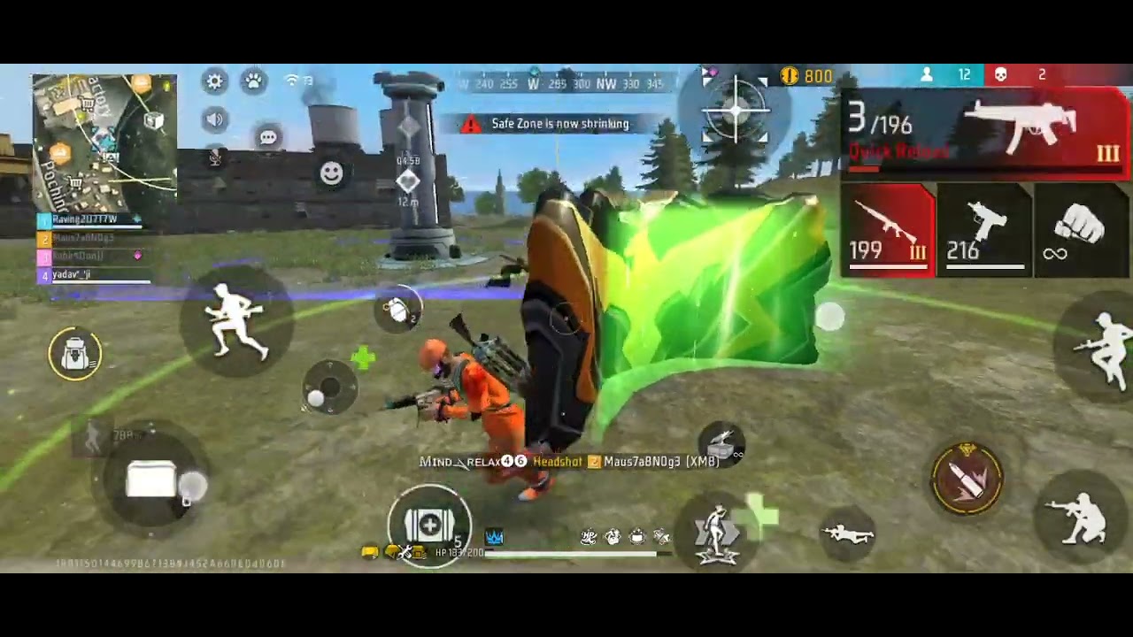 @HARTATTEK2FF BR Ranked Solo Ql Squed Full videi - YouTube