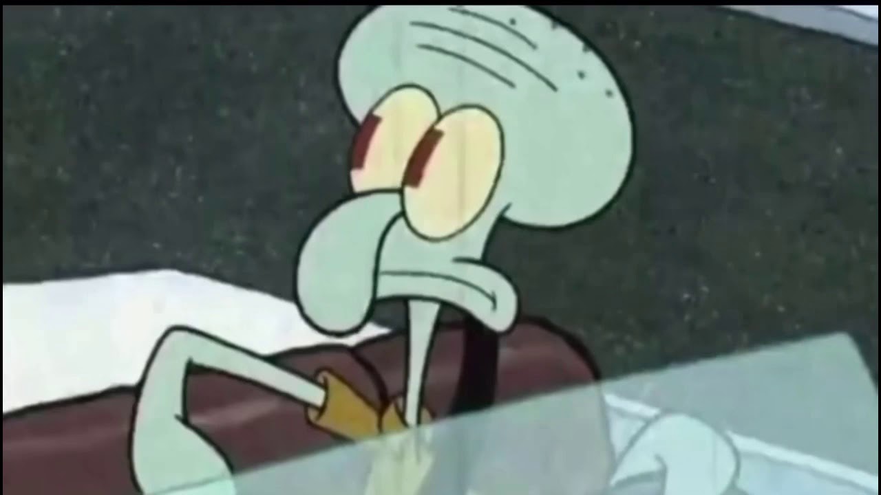 Squidward fucking dies - YouTube