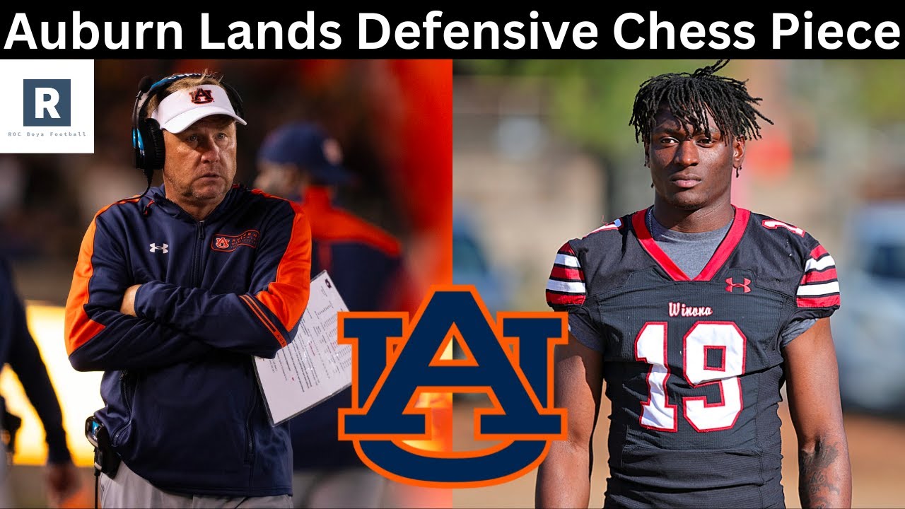 Tyler Lockhart Commits To Auburn | Auburn Football Recruiting News ...