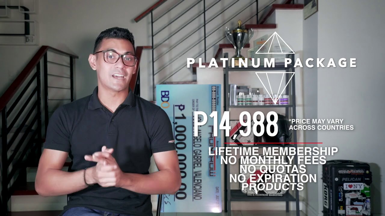 Frontrow Platinum Package Presentation - Gab Valenciano - YouTube