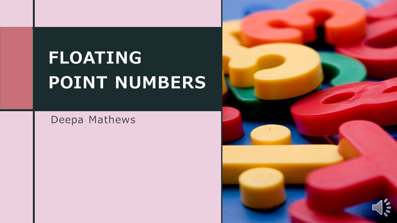 How To Represent A Floating Point Number In Computer YouTube How To Represent A Floating Point Number In Computer YouTube