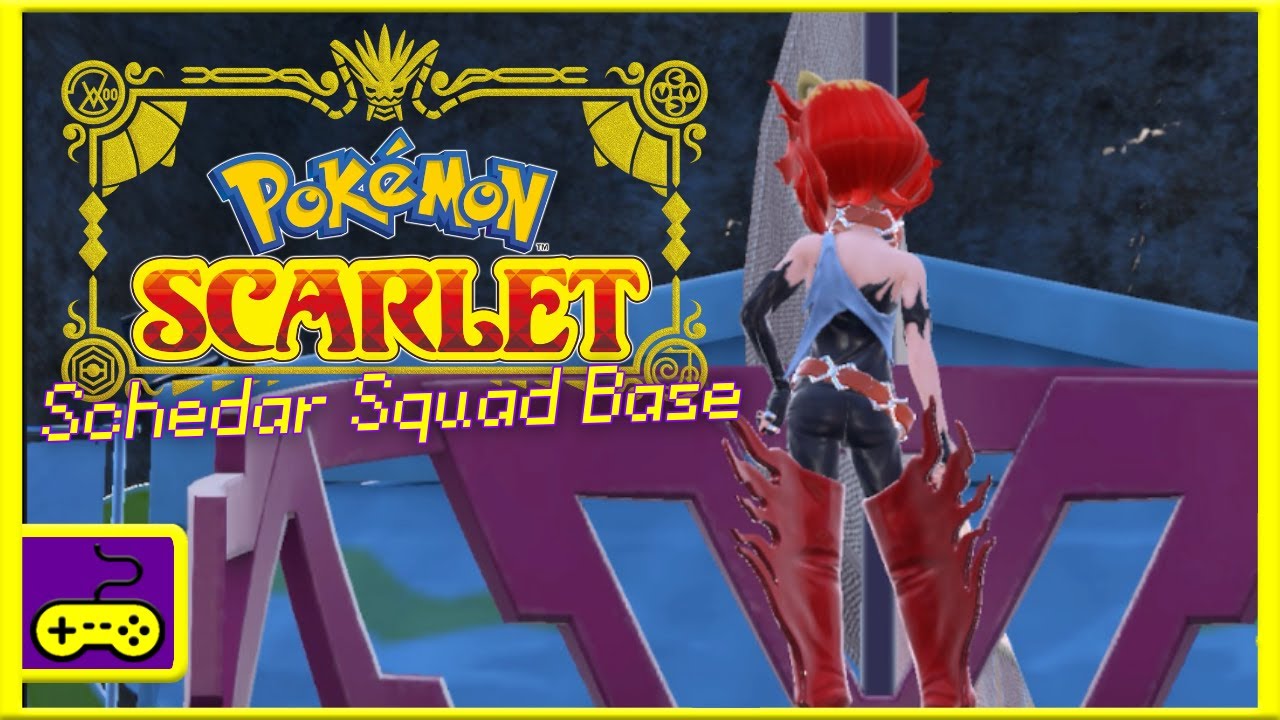 Pokémon Scarlet - Team Star's Schedar Squad Base | STREAM HIGHLIGHT - YouTube