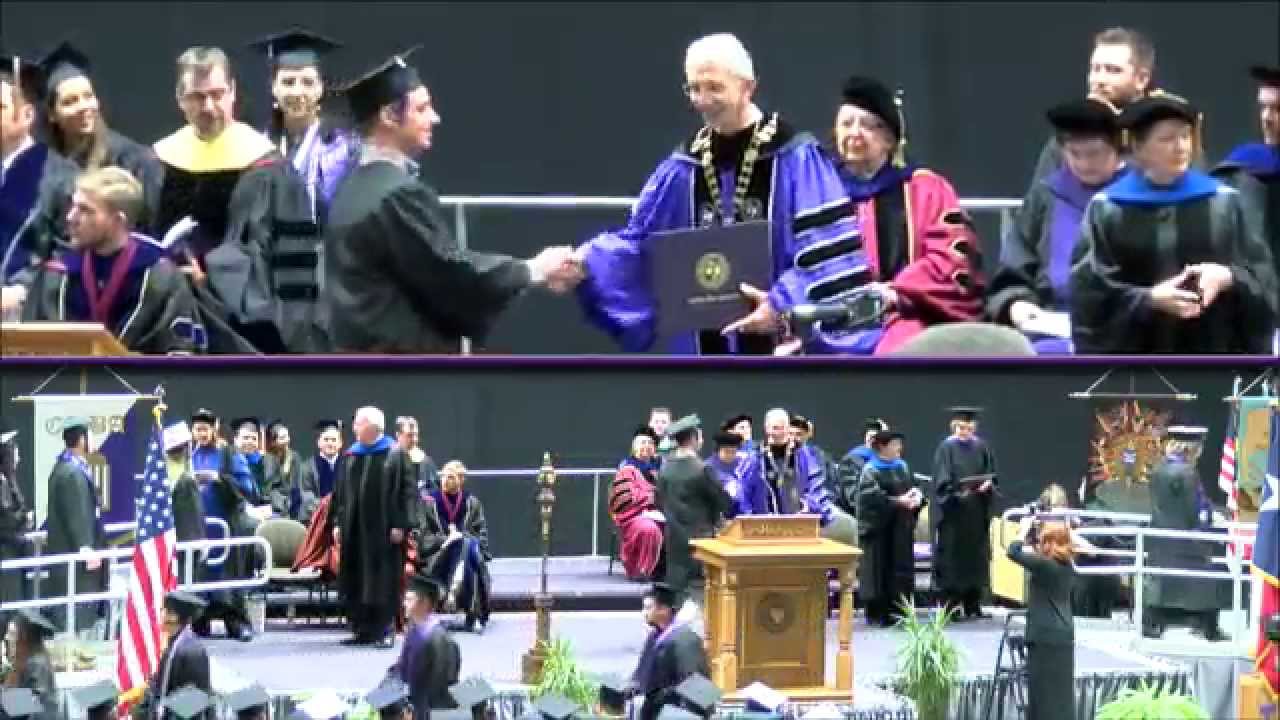 Tarleton Commencement Fall 2014 Ceremony One, Part Two - YouTube