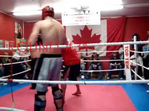 Sean Meade Muay Thai Debut Kickboxing, March 15th 2009 - YouTube