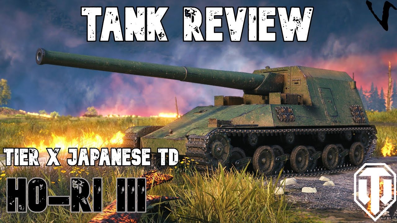 Ho-Ri III Tank Review: Tier X Japanese TD: World of Tanks Modern Armor ...