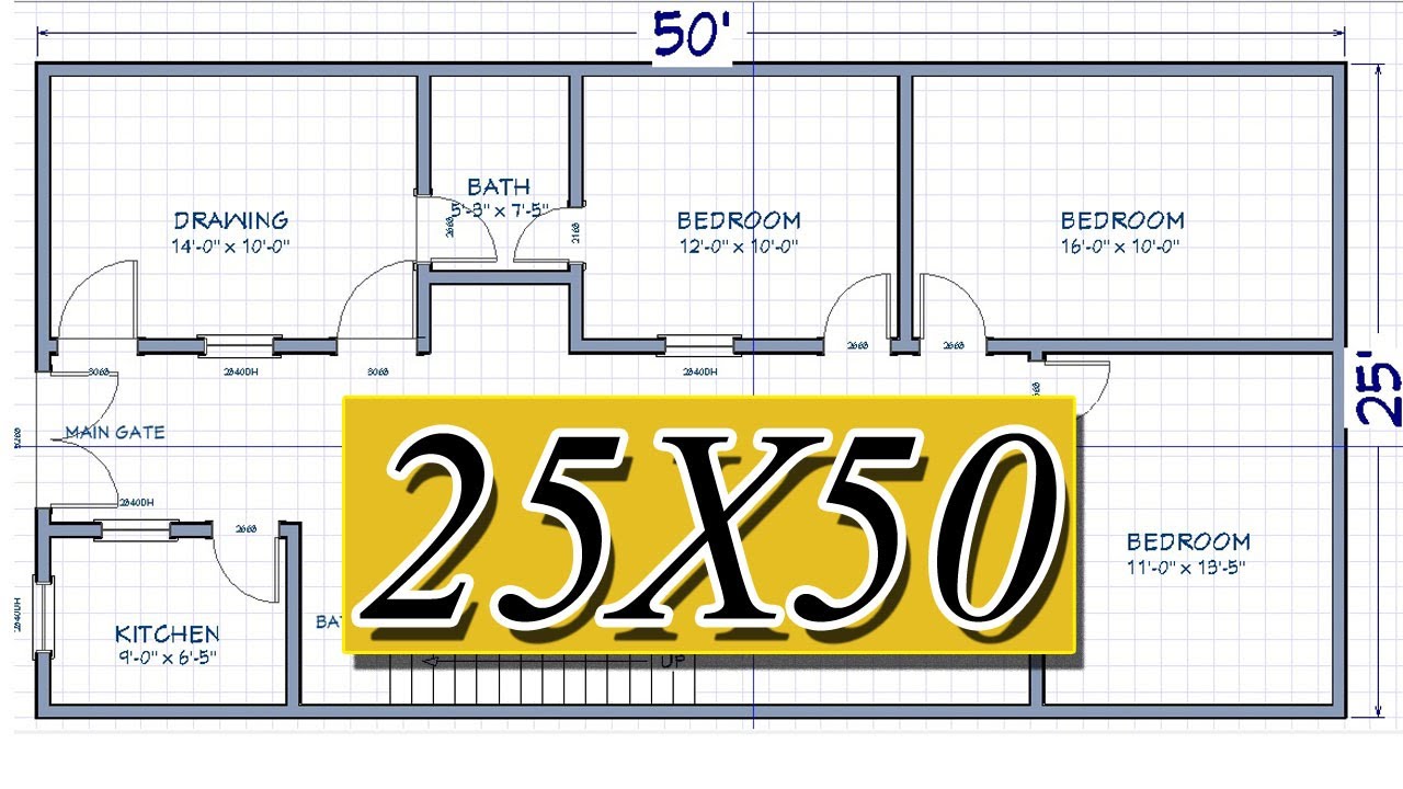 25X50 HOME PLAN - YouTube
