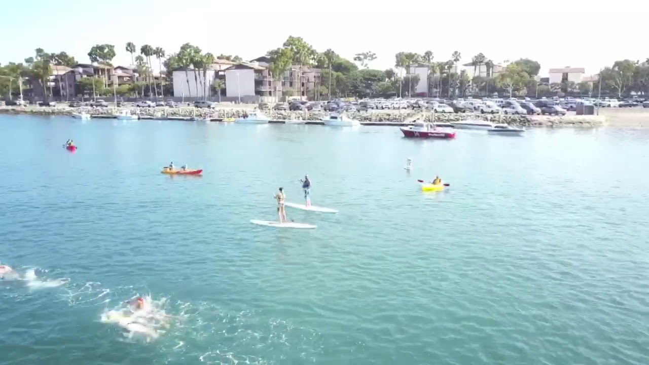 Long Beach Sea Base by Drone Aug 2017 - YouTube