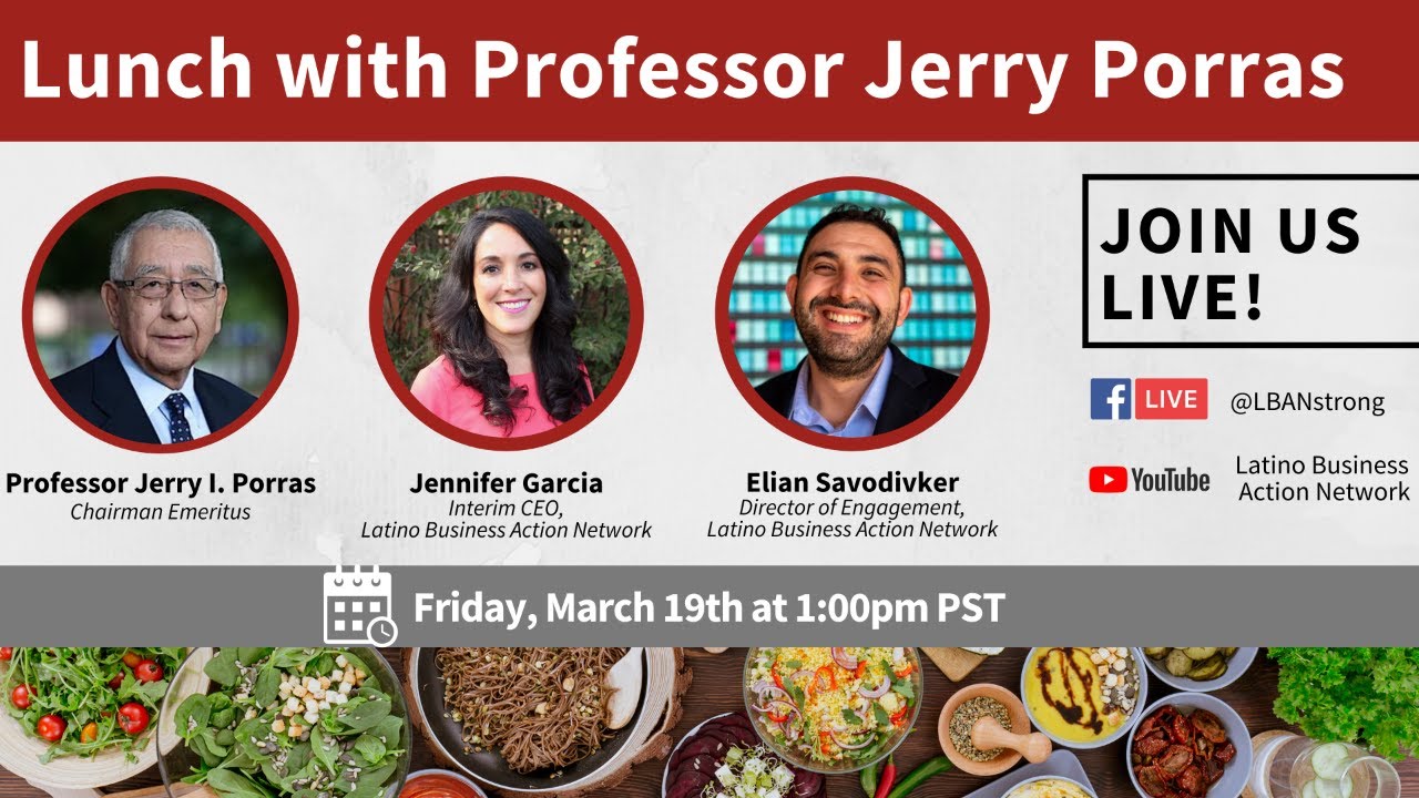 Lunch with Professor Jerry Porras - YouTube