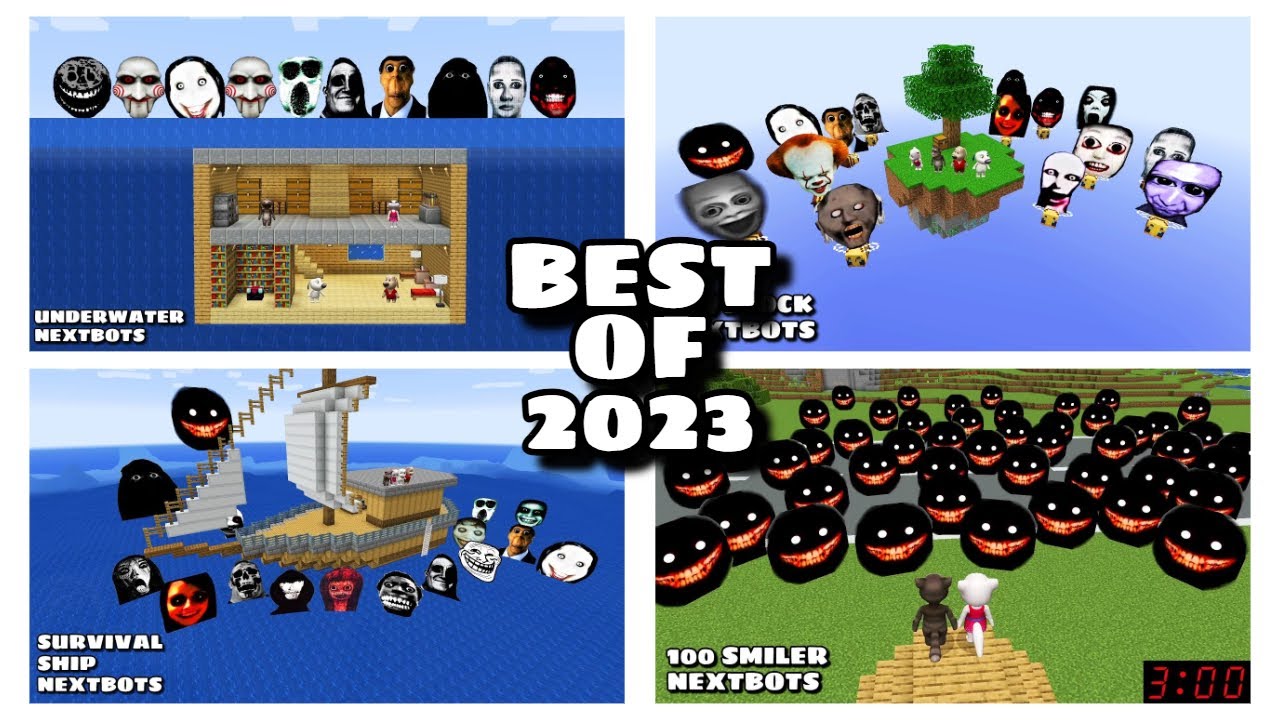 2023 BEST SURVIVAL NEXTBOT COMPILATION in Minecraft - Gameplay - Coffin ...