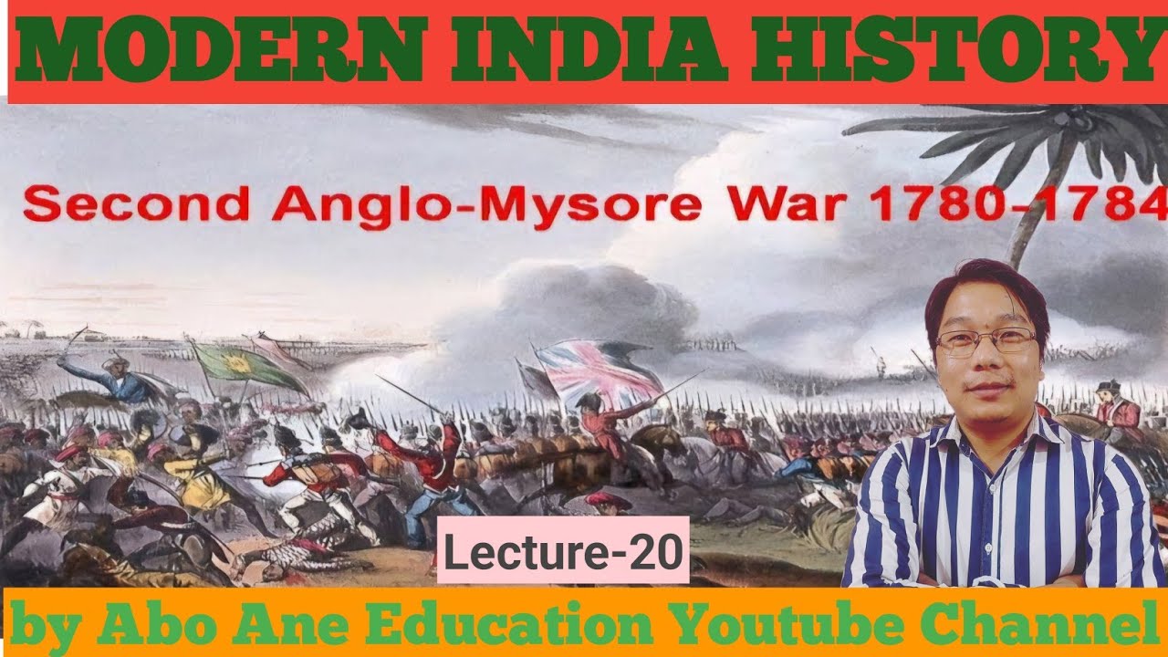 Second Anglo-Mysore War 1780-84 British Conquest in Mysore L-20 - YouTube