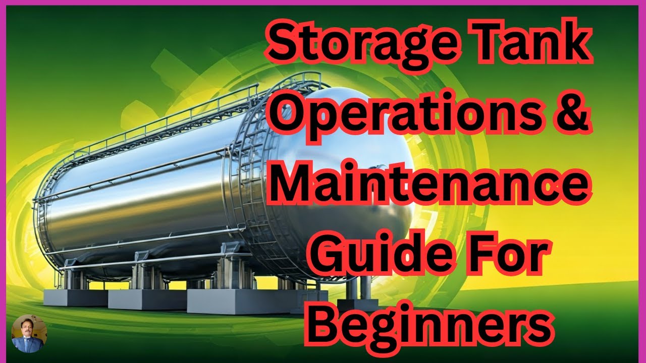 Storage Tank Operations & Maintenance Guide For Beginners - YouTube