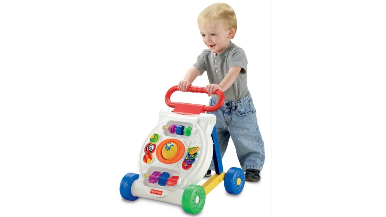 Fisher Price Bright Beginnings Activity Walker by Fisher Price - YouTube