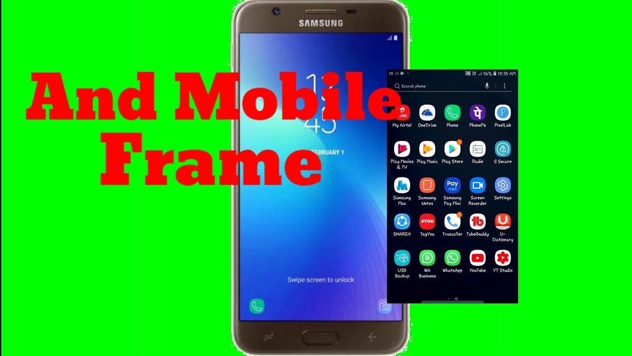 HOW TO ADD MOBILE FRAME IN VIDEO 2021 - YouTube