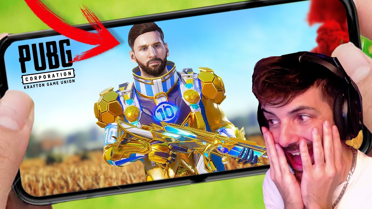 JUGANDO CON MESSI EN PUBG MOBILE😱 - YouTube