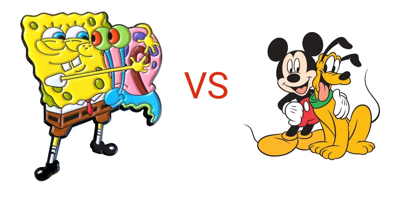 mugen spongebob/gary vs mickey mouse/pluto - YouTube