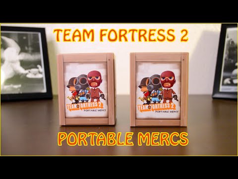 TEAM FORTRESS 2 - Portable Mercs Blind Box Vinyl Figures!! - YouTube