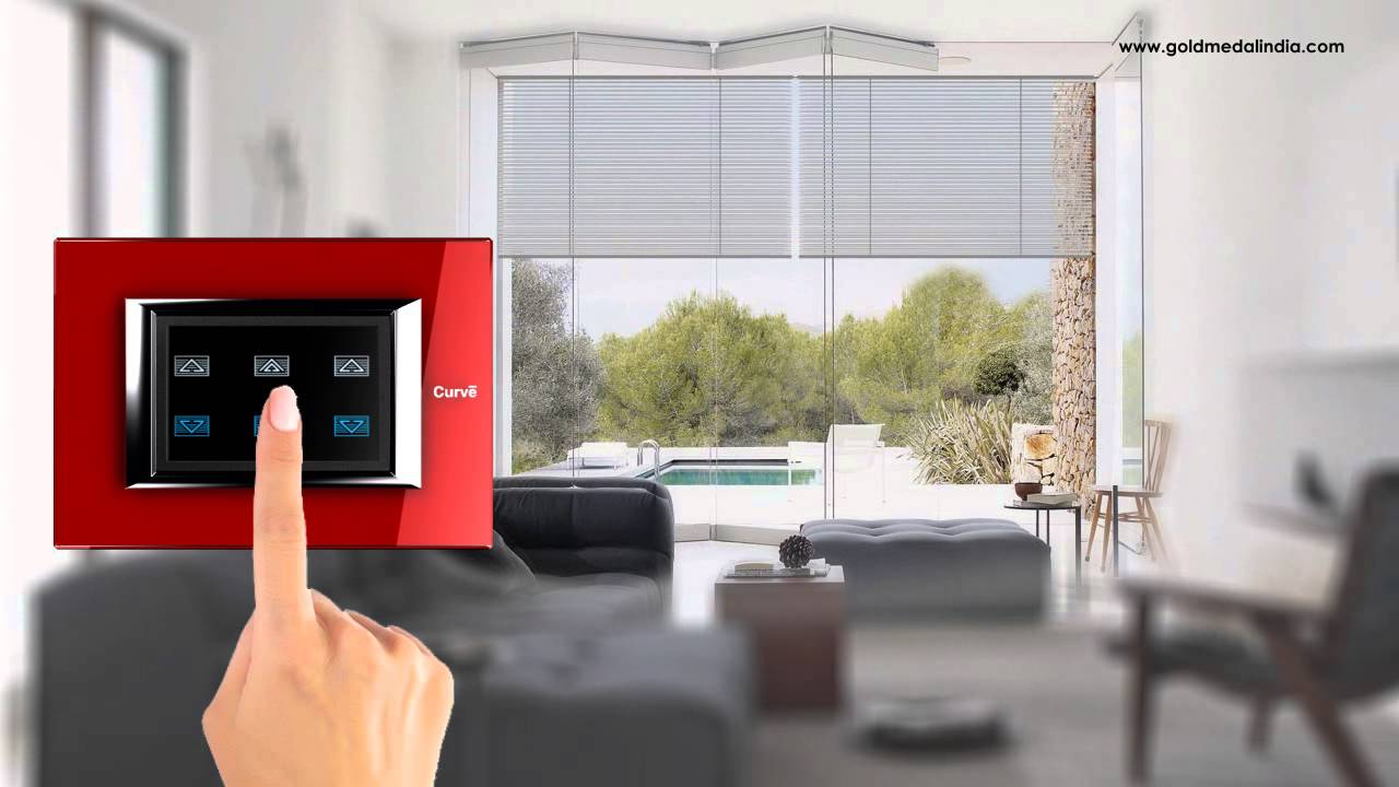 Goldmedal Electricals | Goldmedal's i-Touch Drape Controller - YouTube