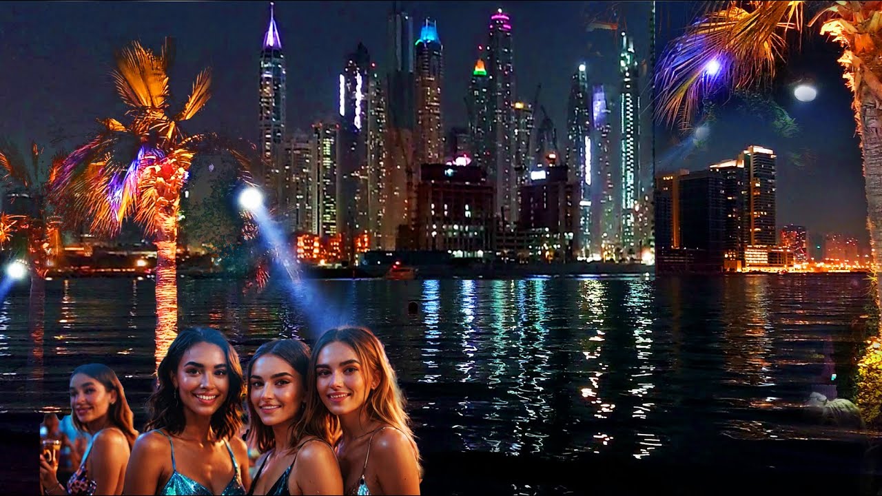 Nightlife Like You've Never Seen Before! Night Walking tour at beach ...