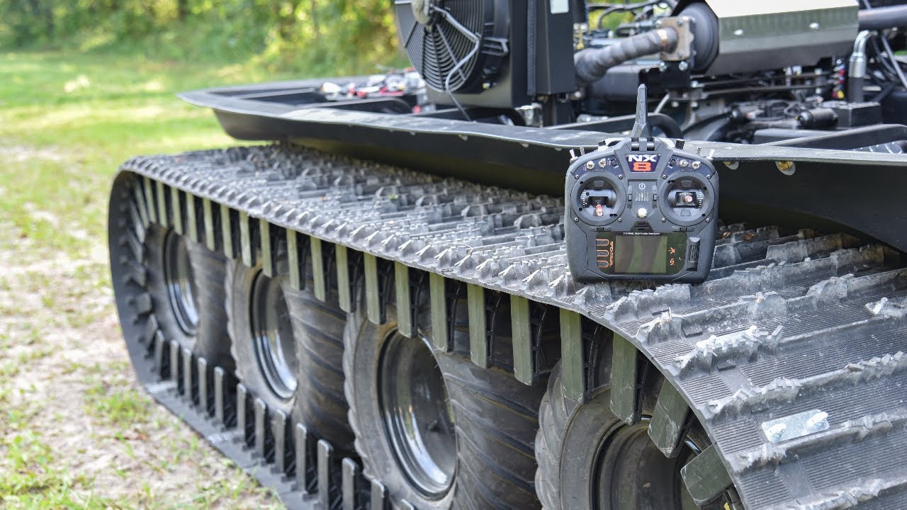 Demonstrating the Remote Controlled 8x8 Mudd-Ox - YouTube