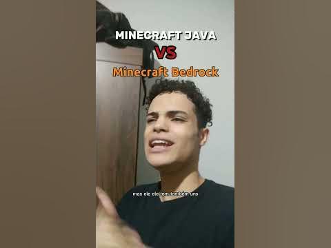 Minecraft Java vs Minecraft Bedrock? Qual o melhor? #shorts # ...
