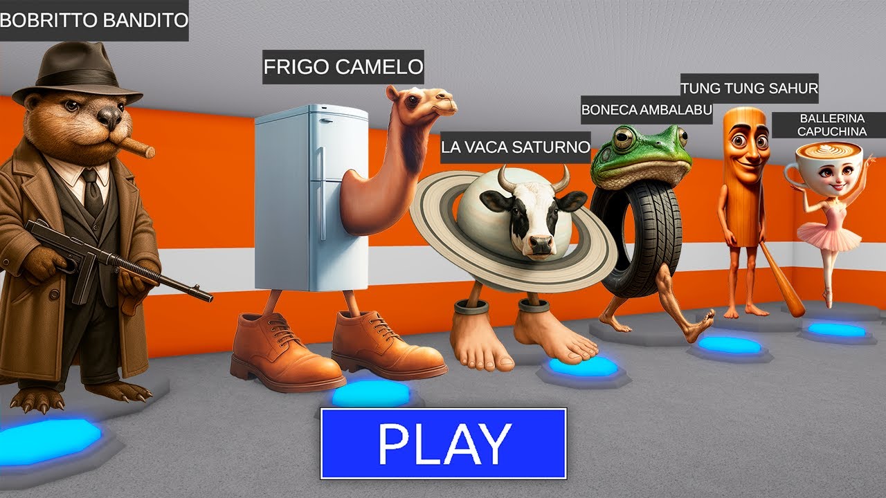 ALL ITALIAN BRAINROT MORPHS! BOBRITTO BANDITO, FRIGO CAMELO... in BARRY ...