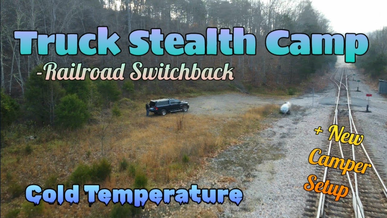 Truck Stealth Camp - Railroad Switchback - Softopper Camping Setup - YouTube