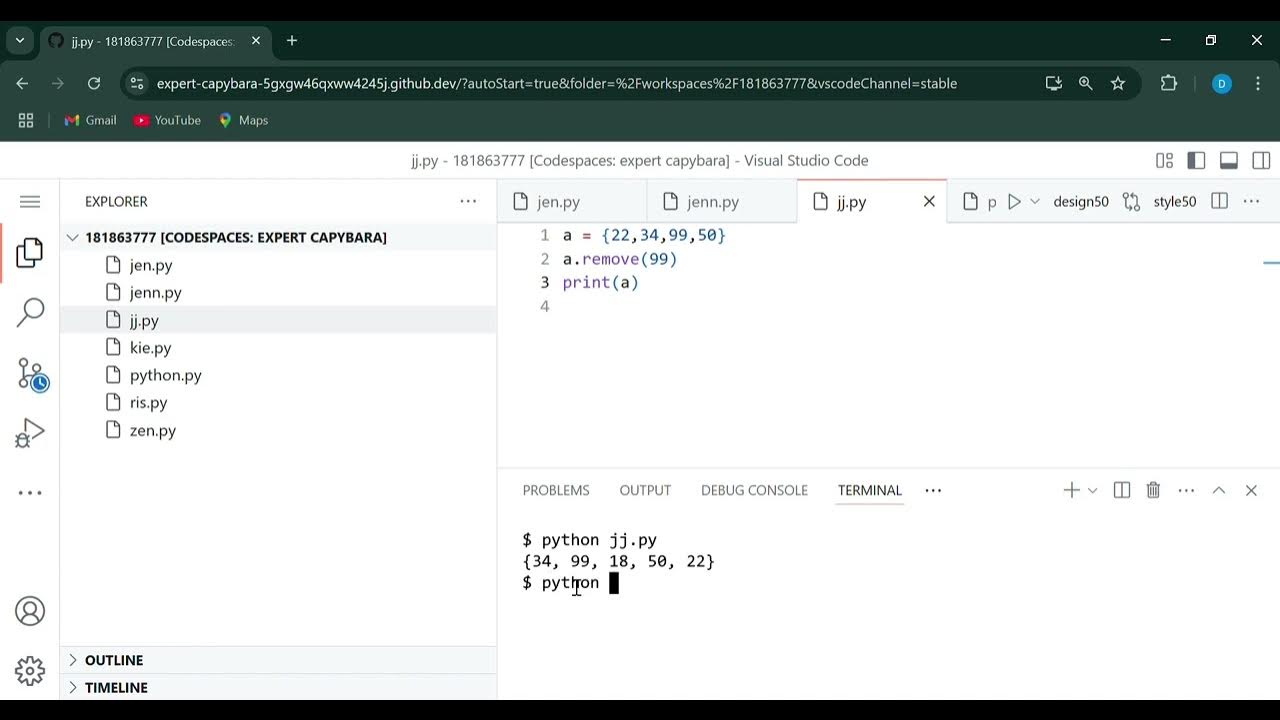 Data types: lists, sets, tuple, dictionary - YouTube