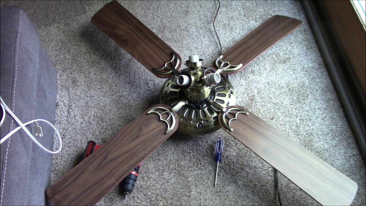 Ceiling Fan Tear-Down 101: What To Keep And What To Scrap - YouTube