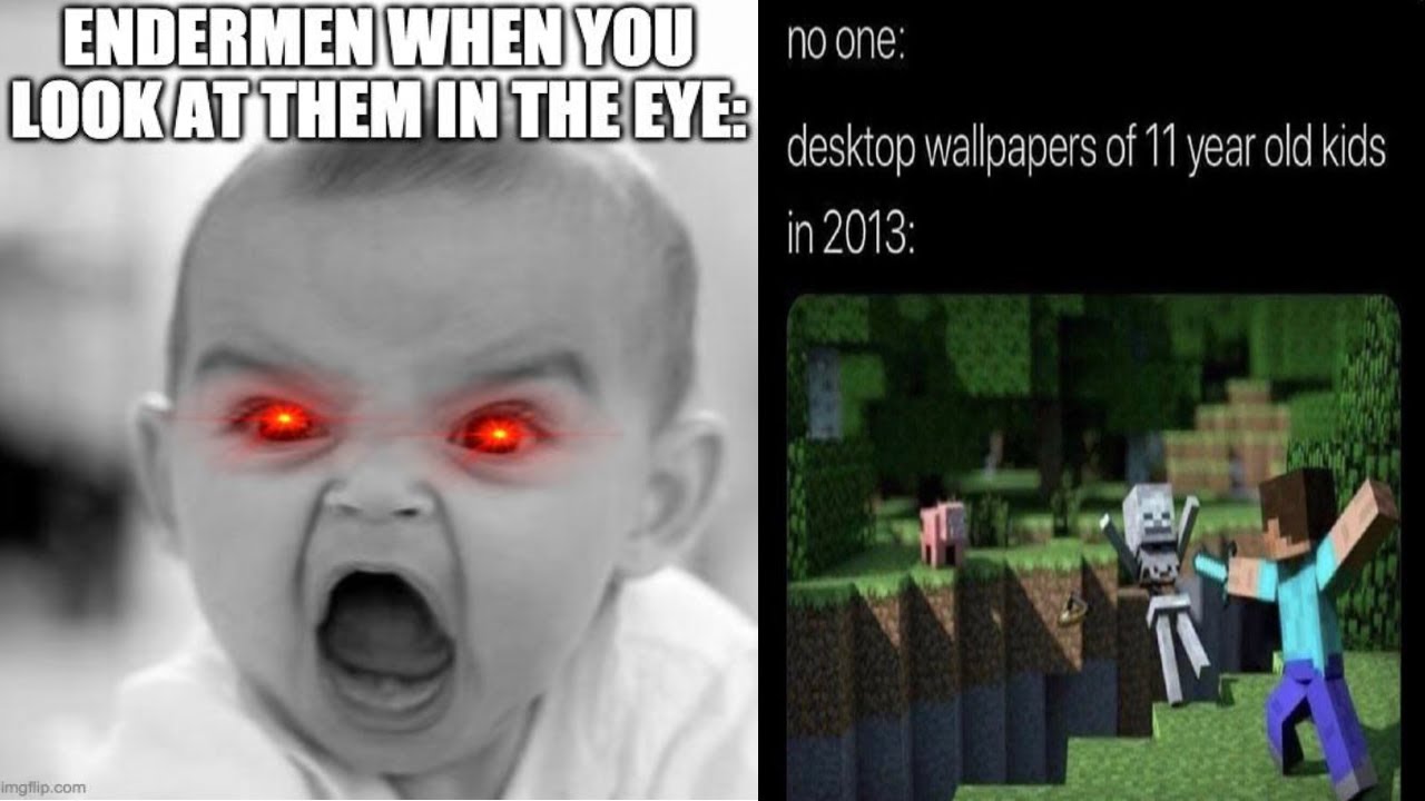 MiNeCrAfT MeMeS | Clean Memes | Memes #7 | Arwa's - YouTube