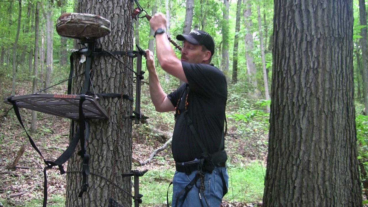 Tree Stand Safety Tips - YouTube