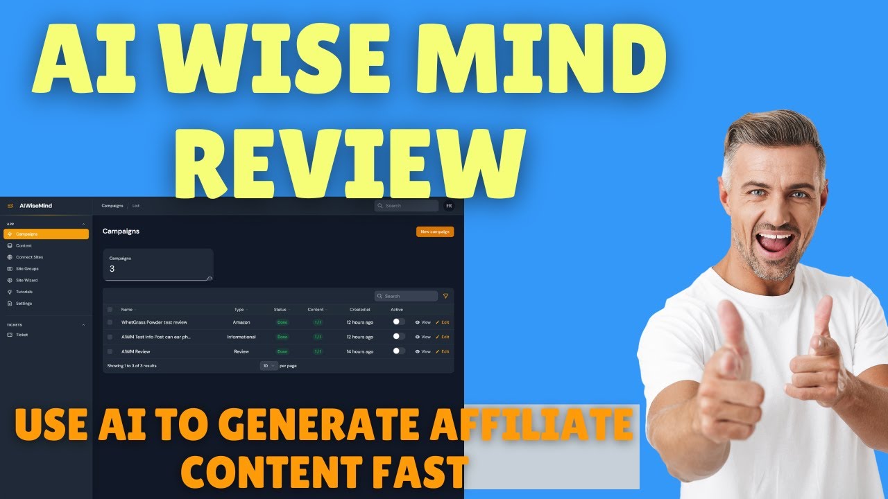 AI Wise Mind Review + Full Demo [1hr Video] - YouTube