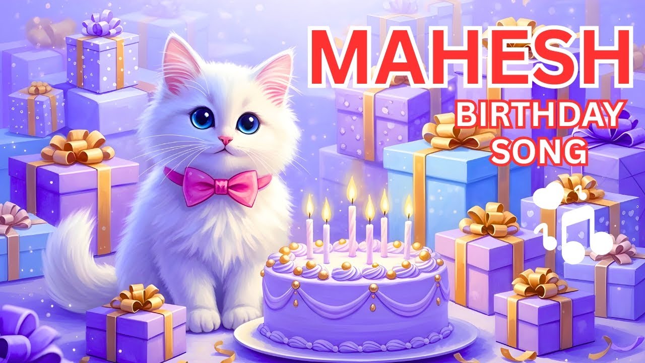 MAHESH Birthday Song – Happy Birthday To You - MAHESH name meaning | # ...