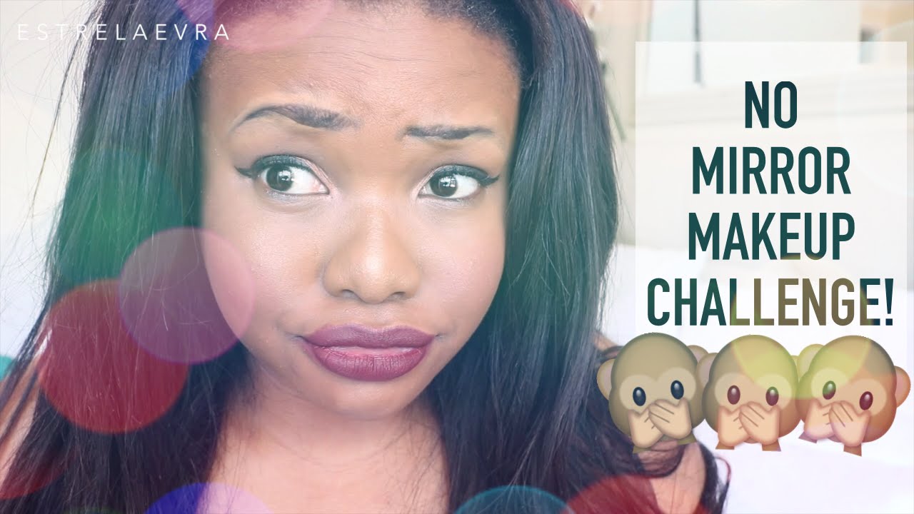 TAG! | No Mirror Makeup Challenge! | Feat. Angel Lately - YouTube