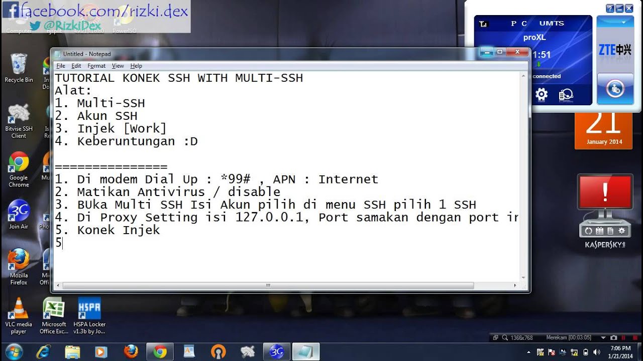 Tutorial Connect SSH menggunakan Multi-SSH - YouTube