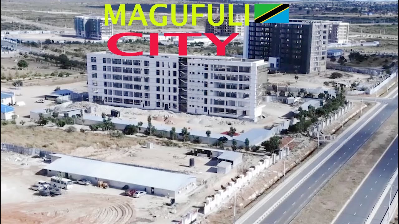 Watch Phase2 of MAGUFULI CITY Progress in Dodoma Tanzania - YouTube