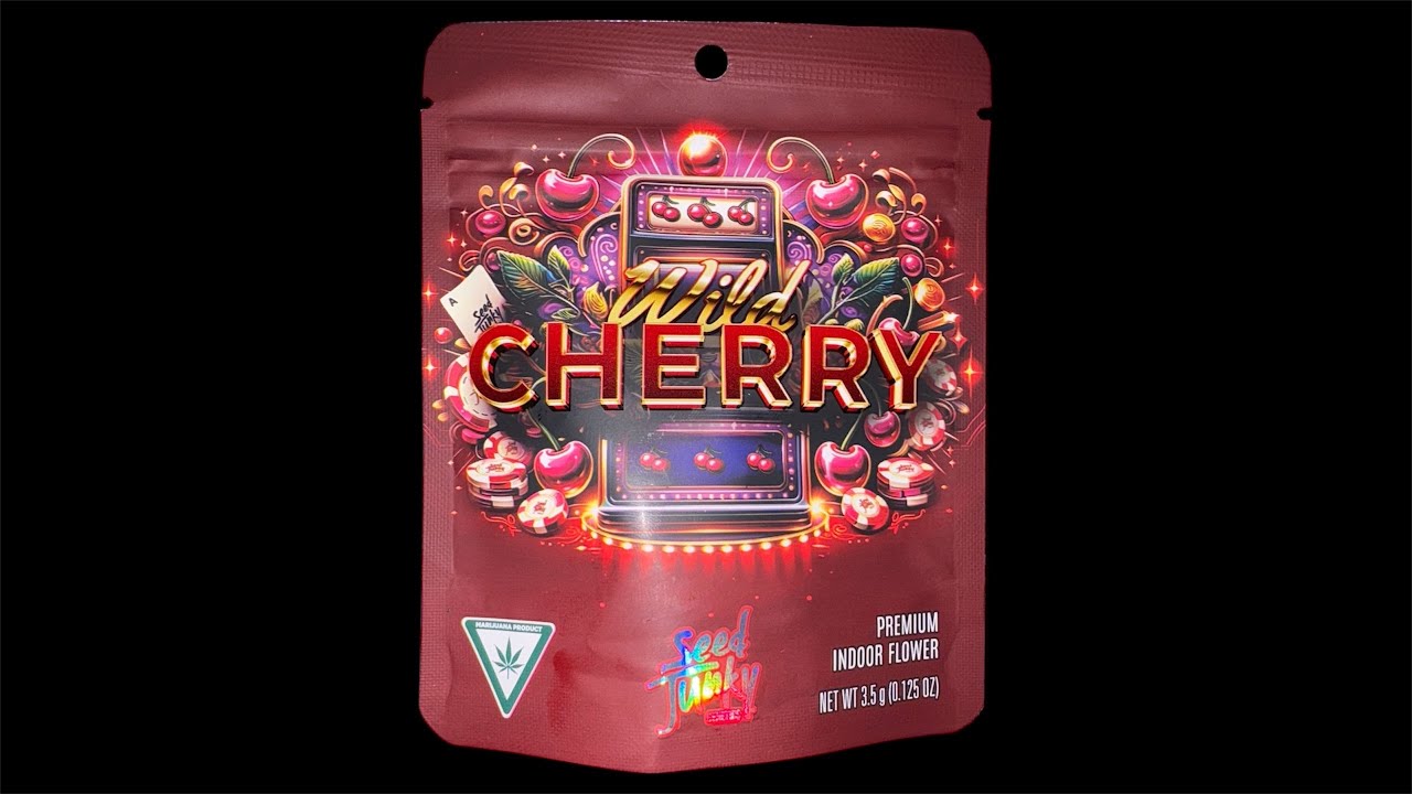 WILD CHERRY from SEED JUNKY GENETICS STRAIN REVIEW - YouTube