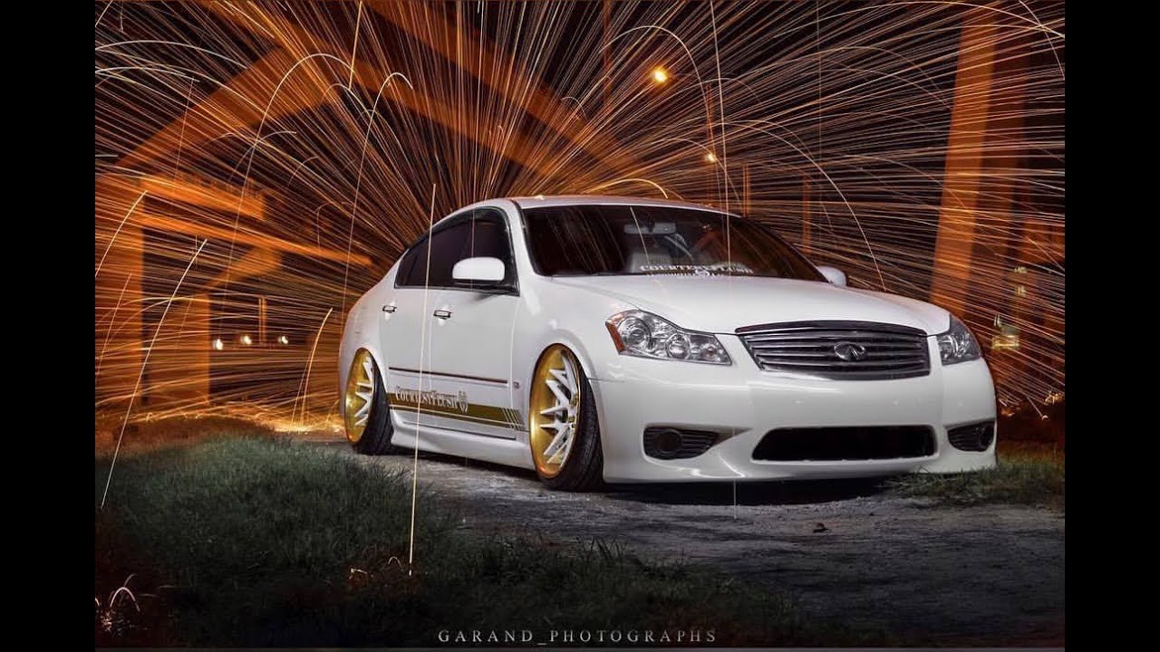 Donnell Brooks' Bagged infiniti M35 | Courtesy Flush | NextGen Tuning ...