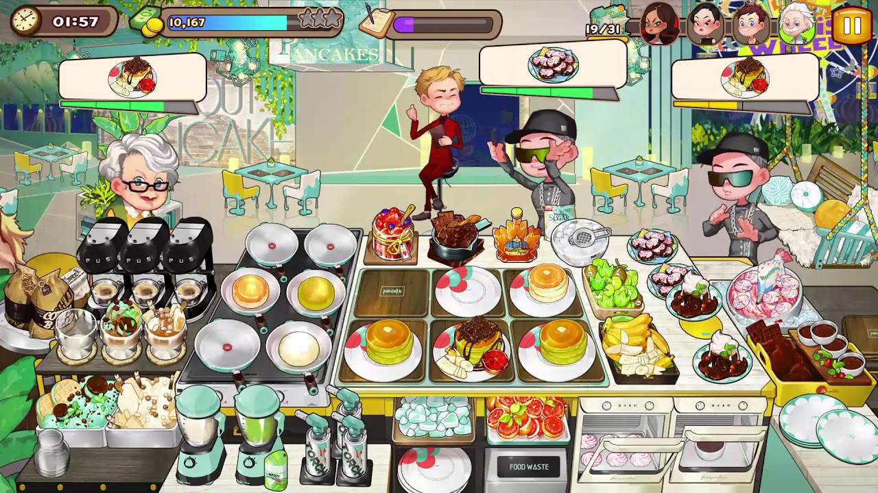 Cooking Adventure - Pancakes Cafe Master Level 3 - Full Upgrade - YouTube